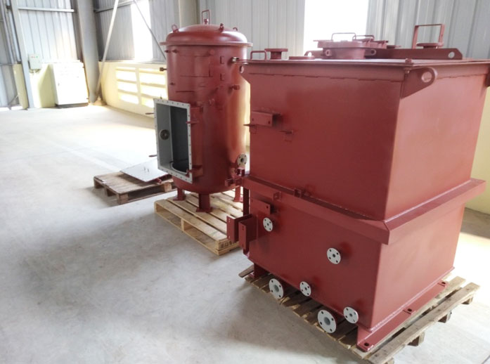 Water purification equipment installed on ships